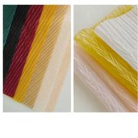 China Pleated Waved Bouquet Wrapping Paper 30grm Tissue Paper For Bouquet for sale