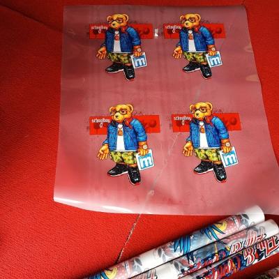 China 30cm x 40cm Heat Transfer Vinyl Sheets Laminate Adhesive Tape Bonding Tape Fabric for sale