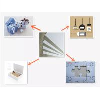 China Recycled Wood Pulp White Cardboard Paper T Shirt Folder Board Design Type Color for sale