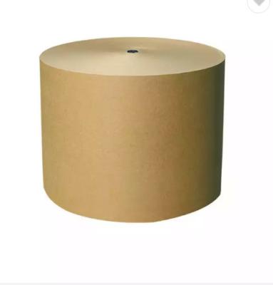 China Reinforced Natural Kraft Wrapping Paper Roll Protective 80cm Moisture Proof for sale