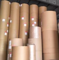 China Recyclable Natural Kraft Wrapping Paper Roll Protective 80cm Brown Packing for sale