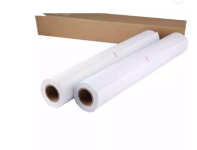 China Custom Size Eco Friendly CAD Plotter Paper 60GSM Industrial Garment for sale