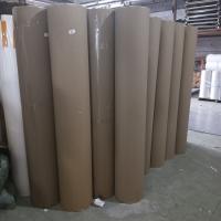 China Thick Brown Karft Wrapping Paper Uncoated Environmental Friendly for sale