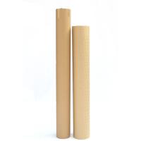 China 100gsm Cutting Bed Punching Perforated Kraft Paper With Round Hole Recycled Pulp Style for sale