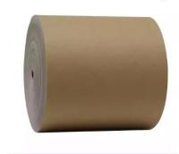 China Brown Kraft Wrapping Paper 85gsm 100% Recycled Material Roll for sale