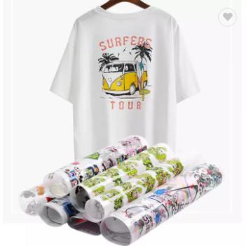 China Sublimation Pet Matte Vinyl Heat Transfer Film Dft Printable  60cm x 100m for sale