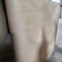 China Round Hole Recycled Pulp Punched Paper For Clothing Factory Backing Paper 160gsm for sale