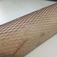 China Honeycomb Cushioning Kraft Wrapping Paper Perforated Packing Roll for sale