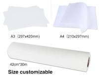China Wholesale High Quality Quick Dry Heat Transfer Sublimation Paper A4 For T-shirt And Mug for sale
