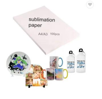 China A4 Sublimation Heat Transfer Paper For Polyester T  Shirt Coffee Mug Phone Case for sale