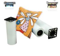 China 100gsm Sublimation Digital Printing Heat Transfer Paper Roll Jumbo For Polyester Fabric for sale