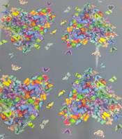China 60cm x100m Thickness Heat Transfer Printing Film Pet Single Release Cold Peel Dtf Paper Film for sale