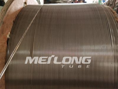China Duplex 2205 Stainless Steel Coiled Tubing Control Line Tubing 3 / 8 '' OD X 0.049 '' WT for sale