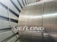 China 3 / 8 '' OD X 0.049 '' WT Capillary Coiled Tubing Duplex 2205 Stainless Steel For Gas Wells for sale