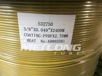 China TPE PVDF Encapsulated Control Line Super Duplex 2507 Capillary Control Line Tubing for sale