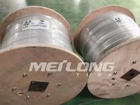China ASTM B704 Incoloy 825 Stainless Steel Coiled Tubing Encapsulated Control Line for sale