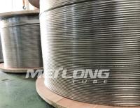 China 316L Stainless Steel Coiled Tubing Injection Line Encapsulated Control Line 3 / 8 '' OD X 0.065 '' WT for sale
