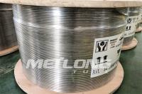 China ISO15156 Nickel Alloy Tubing Annealed Stainless Steel Capillary Tubing ASTM B704 for sale