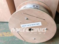 China Cold Drawing Hydraulic Control Line Ss304 Round Coiled High Pressure Capillary Tubing for sale
