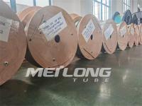 China Nickel Alloy Capillary Line ASTM A269 12000 Meters Capillary Coiled Geothermal Tubing for sale