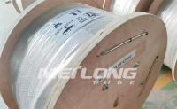 China Clean Bright Capillary Coiled Tubing 10000Psi 1 4 Stainless Steel Tubing Coil for sale