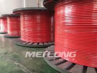 China Rectangular Round Encapsulated Chemical Injection Line 3 8 Stainless Steel Coil for sale