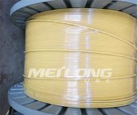 China PVDF 12000M Encapsulated Control Line Round Rectangular Capillary Coiled Tubing for sale