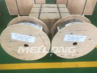 China Clean Bright Capillary Line Nickel Alloy Chemical Injection Line Hydrostatic Tested for sale
