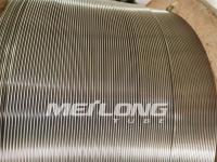 China ASME S32750 Geothermal Nickel Alloy Tubing Hydraulic Control Line With Controlled Ovality for sale