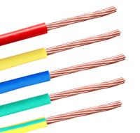 China Customized 2.5mm 4mm 6mm 10mm 450/750V Copper PVC Insulated Coiled Power Cord Electric Wire for sale