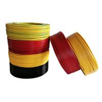 China Flexible Yellow Green Electric Cable for House Wiring 15mm 25mm 4mm 6mm 10mm PVC for sale