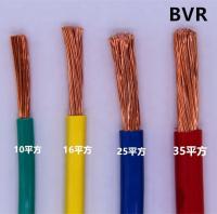 China 1.5mm 2.5mm 4mm 6mm 10mm Stranded Copper PVC House Wiring Electrical Cable for Residential for sale