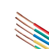 China JB/T8734 Standard House Wiring Cables BVR Copper Core Flexible Soft Building Power Wire for sale
