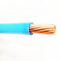 China Single Solid Copper Conductor PVC Insulation Cable for Fire Resistant Electrical Wire for sale