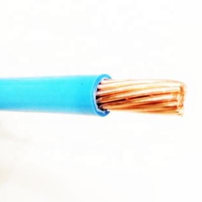 China Single Solid Copper Conductor PVC Insulation Cable for Fire Resistant Electrical Wire for sale