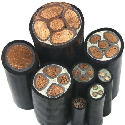China Customized Length 0.6/1KV NYY Copper Conductor XLPE PVC Sheath Electrical Power Cable for sale