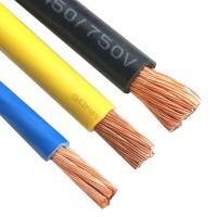 China BVR PVC Power Cable Single Customized Length Core PVC Wire Energy Efficiency for sale