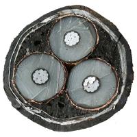 China YJV22 35KV 5 Cores High Voltage Cable Armored Steel Hv Electrical Cables Cross linked for sale