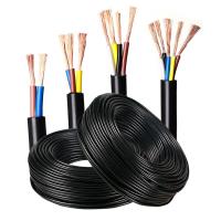 China Sample Customized Electric Wire Cable RVV Control Electric Cable Wire for House Wiring for sale