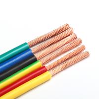 China 1.5mm PVC Power Cable For Home Customized Color PVC Insulation And BVR Housing for sale
