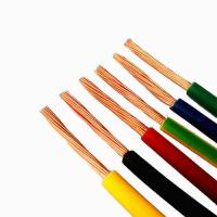China Stranded Insulated BVR Electrical Wiring Cable 4mm For Building Construction for sale