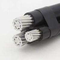 China XLPE Insulation Overhead Electric Cable Customized Aluminum Overhead Cable 3x50 for sale