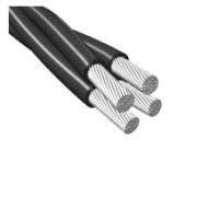 China Customizable 4x16 mm2 Pre-assembled Aluminum Cable for Overhead Power Transmission for sale