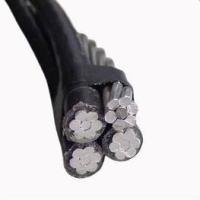 China Customized PVC Insulated ABC Cable Low Voltage 1KV Aerial Bunch Cable for sale