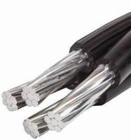 China Aerial Bundled XLPE Insulated Aluminum Cable 4 Core 16mm 35mm 95mm for Low Voltage for sale