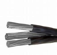 China Aerial Bundled XLPE Insulated Aluminum Cable 4 Core 16mm 35mm 95mm for Low Voltage for sale