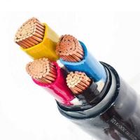 China Construction Site YJV Low Voltage Power Cable 5X25mm2 and 150mm with XLPE Insulation for sale