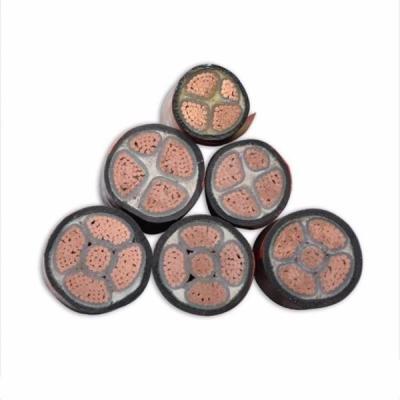 China LOW VOLTAGE 5X25MM2 Armoured Electrical Wire Power Cable for Construction Work for sale
