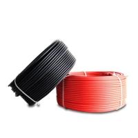 China PV1-F 1x4mm 6mm Solar Cable Low Smoking Zero Halogen Wires for Low Voltage h05vv-f for sale
