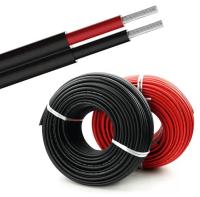 China H1Z2Z2-K Solar Panel Cable Wire 2 Core Low Voltage Stranded Conductor for sale